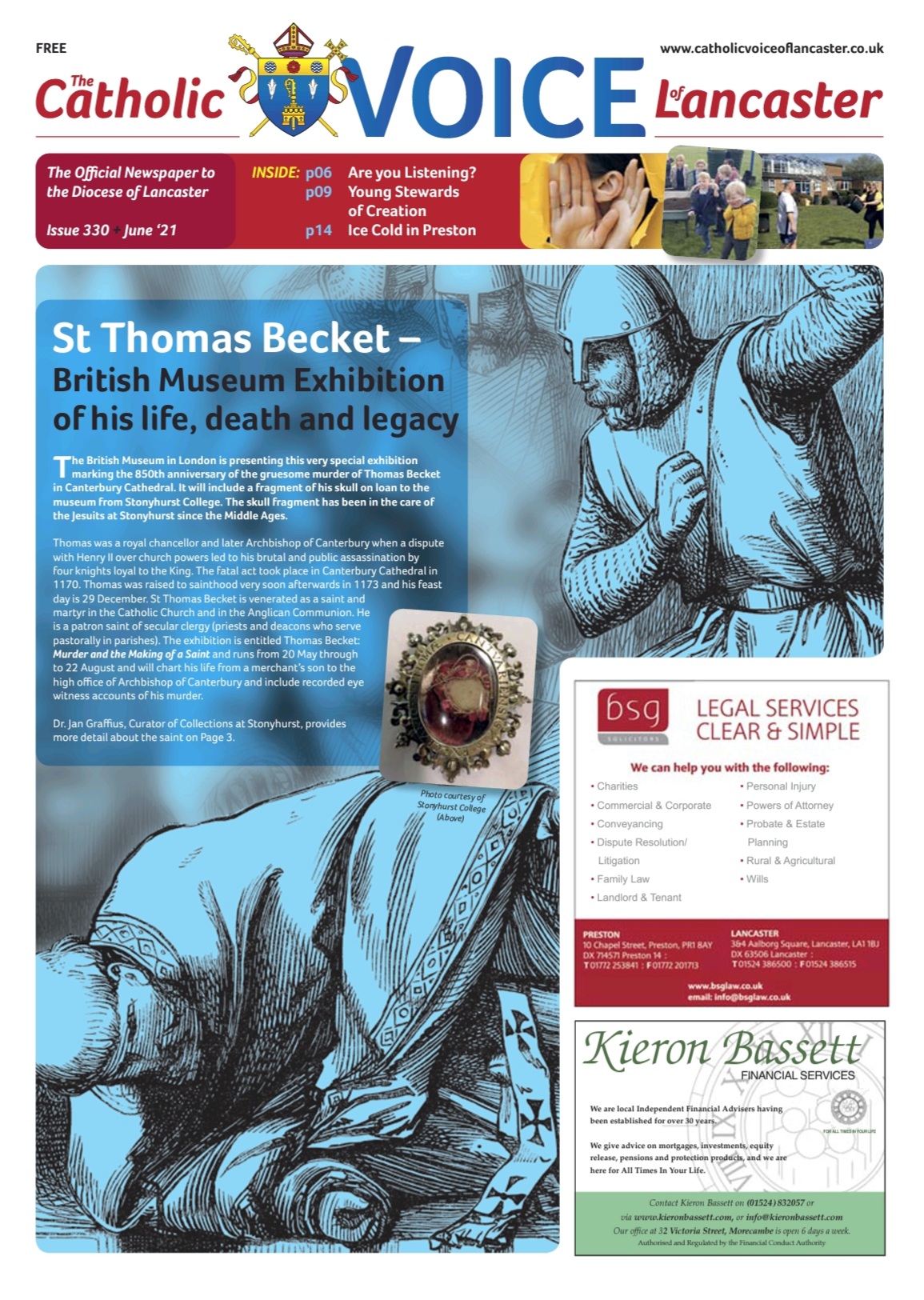 Lancaster Catholic voice newspaper – June 2021 edition. – Rev. Fr ...