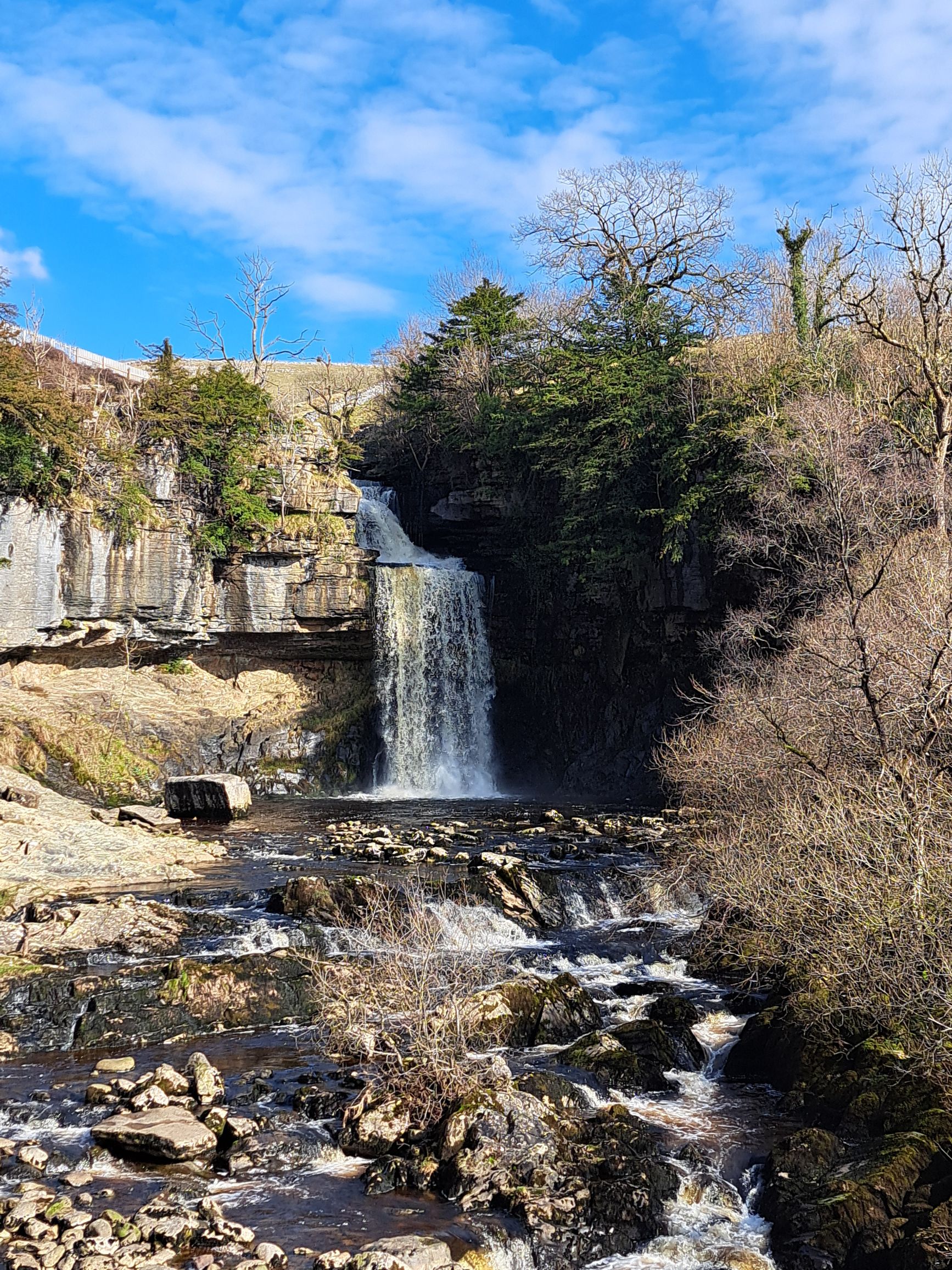 Lovely day off at Ingleton waterfalls. – Rev. Fr Philip Wrigley's Blog